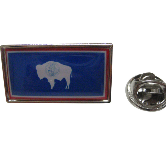 Kiola Designs | Accessories | Wyoming Flag Lapel Pin | Poshmark
